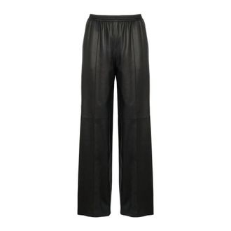 Yves Salomon Wide Hosen - - Trousers - Damen - Schwarzk - M