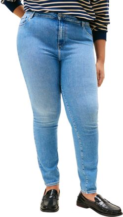 Tommy Hilfiger Damen Jeans Hose Harlem Skinny Fit, Blau (Uma), 46