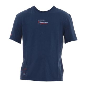 Blauer T-Shirts - - Tops - Herren - Blau - 2XL