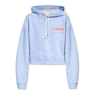 Marni Kapuzenpullover - - Sweatshirts & Hoodies - Damen - Blau - 2XS