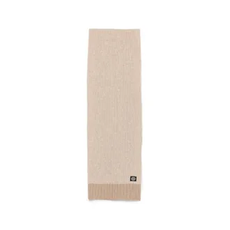 Stone Island Logo-patch Waffle-knit Scarf