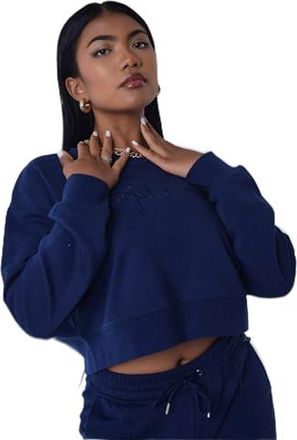 Project X Paris Sweat Basic Court Ample Bleu Nuit L