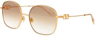 Valentino Garavani Femme, Accessoires, Jaune, Taille: 57 MM Lunettes de soleil Vg0028S