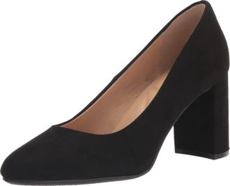 Chinese Laundry CL by Laundry Damenschuhe Lofty Pumps, Schwarze Velourslederoptik, 39.5 EU Weit
