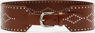 Isabel Marant Verzierter G&uuml;rtel Lucie aus Leder