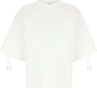 Max Mara Femme, Tops, Blanc, Taille: 42 FR West T-shirt