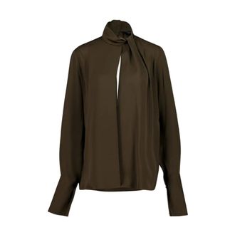 Tom Ford Damen, Blusen & Hemden, Gr&uuml;n, 3XSGr&ouml;&szlig;e