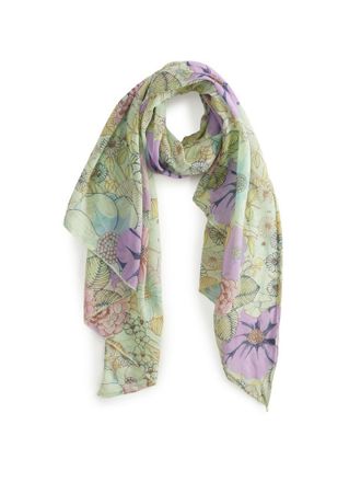 Peter Hahn Schal Peter Hahn gr&uuml;n