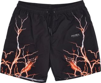 Phobia Archive Homme, Maillots de bain, Multicolore, Taille: XS Short de Bain