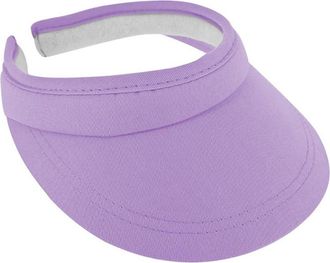 Fiebig Visor | Schattenspender f&uuml;r das Gesicht | Clipvisor in One Size | In vielen Farben aus 100% Baumwolle | Sommerkappe mit Frotteeband Innenfutter | Sonn