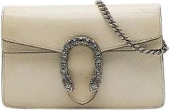 Gucci Sac bandouli&egrave;re Pre-owned - Femme - Pre-owned - Beige - Taille: ONE Size