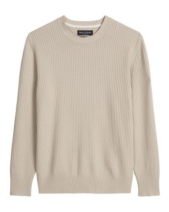 Marc O'Polo Rippstrick-Pullover aus Bio-Baumwolle, Regular Fit in