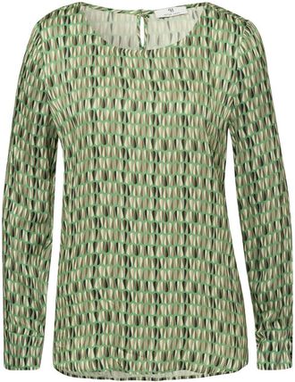 Peter Hahn Bluse Rundhals-­Ausschnitt Peter Hahn grün