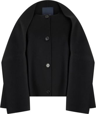 Max Mara Veste courte Smmkate - Femme - Manteaux - Noir - Taille: 36 FR