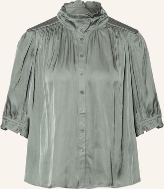 BA&SH Ba&Sh Satinbluse Camila Mit 3/4-Arm gruen
