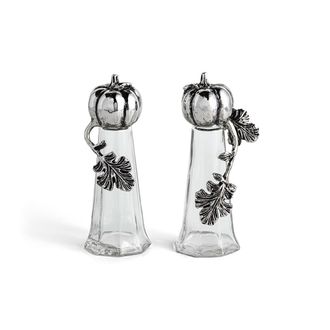 Mud Pie Salz- und Pfefferstreuer-Set mit K&uuml;rbismotiv