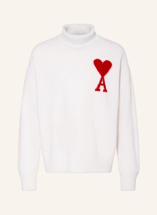 Ami Ami Paris Rollkragenpullover weiss