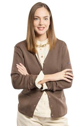 Armor Lux Cardigan Col V en Laine et Acrylique