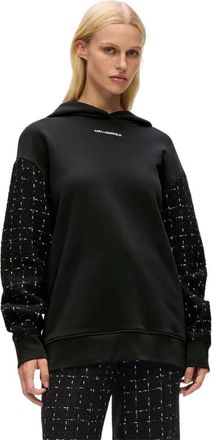 Karl Lagerfeld Damen, Sweatshirts & Hoodies, Schwarzk, XSGr&ouml;&szlig;e