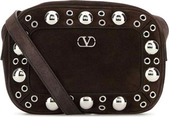 Valentino Garavani Femme, Sacs, Brun, Taille: ONE Size Nellc&ocirc;te Crossbody Bag
