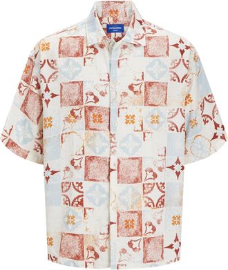 Jack & Jones Jorhydra AOP Shirt Ss Pls