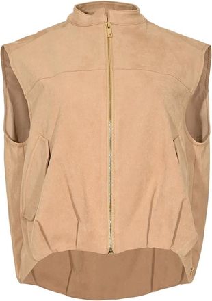 Maicazz Femme, Vestes, Beige, Taille: 36 FR Silett Gilet