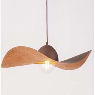 Sigma Kapello lampe suspension brun cuivr&eacute; design &eacute;l&eacute;gant