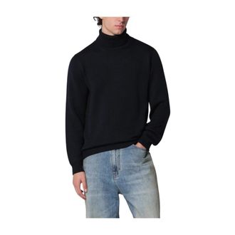 Roberto Collina Dolcevita Rollkragenpullover - - Knitwear - Herren - Blau - XL
