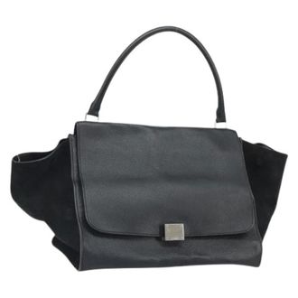 Celine Sac &agrave; main en cuir Pre-owned - Femme - Pre-owned - Noir - Taille: ONE Size