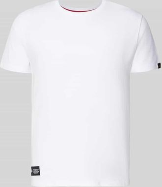 Alpha Industries T-Shirt mit Label-Patch