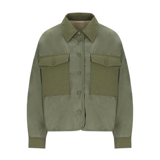 Max Mara Veste r&eacute;versible en li&egrave;ge - Femme - Vestes - Vert - Taille: 38 FR