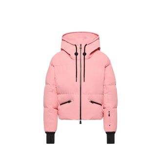 Moncler Moncler Allesaz Hooded Insulated Ski Jacket, Women, Pink, Size: 00