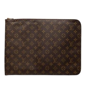 Louis Vuitton Pre-owned Poche Documents Portfolio - - Pre-owned - Damen - Braun - ONE SIZE