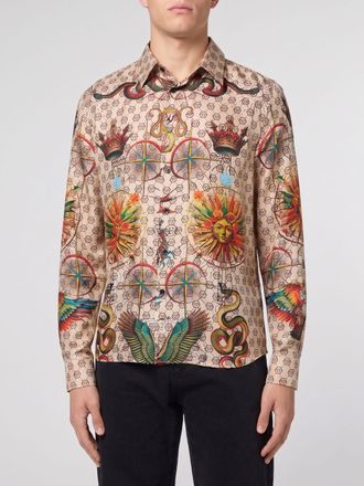 Philipp Plein Hemd Herren Farbe Beige