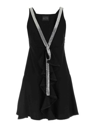 Giovanni Bedin Robe Au Genou - Noir