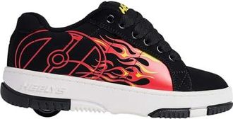 HEELYS Chaussures à talon roulé pour homme, noir/rouge, pointure 42