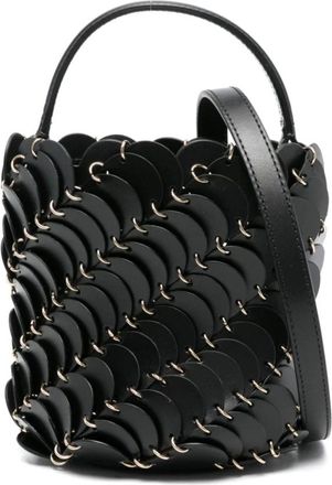 Paco Rabanne Femme, Sacs, Noir, Taille: ONE Size Paco Mini Bucket Bag