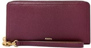 Fossil Logan, Accessoire de Voyage-Portefeuille à Double pli Femme, Violet, X-Small