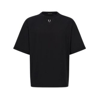 Roberto Cavalli T-Shirt mit Fang - - Tops - Herren - Schwarzk - S