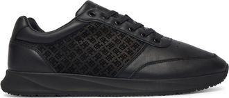Tommy Hilfiger Sneakers Tommy Hilfiger Elevated Th Mono Mix Runner FM0FM06015 Schwarz