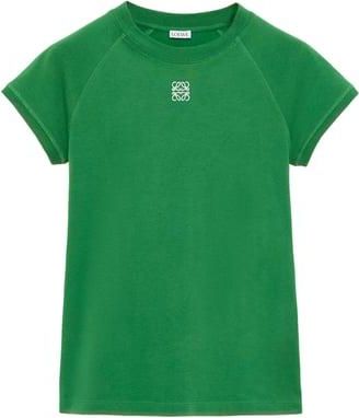 Loewe T-shirt ajust&eacute; en coton m&eacute;lang&eacute;