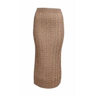 Max Mara Avignon Midirock - - Skirts - Damen - Beige - M