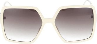 Liu Jo Femme, Accessoires, Blanc, Taille: 58 MM Lj763Sr Lunettes de soleil