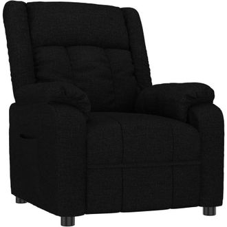 vidaXL Relaxsessel Schwarz Stoff Vidaxl