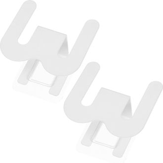 Garneck 2 St&uuml;ck Wandmontiertes Badezimmer Schuhregal mit Wasserablauf Platzsparender Slipperhalter ohne Bohren Hygienischer Schuhorganizer f&uuml;r T&uuml;r und Wand Mo