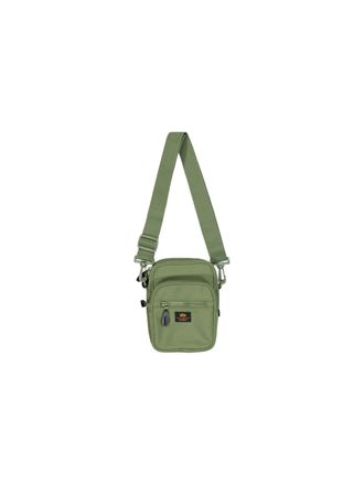 Alpha Industries Alpha Industries Unisex Label Messenger Bag Small Umh&auml;ngetasche, Sage-Green