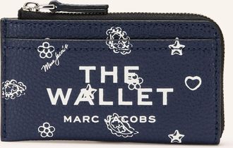 Marc Jacobs Kartenetui Mit M&uuml;nzfach blau