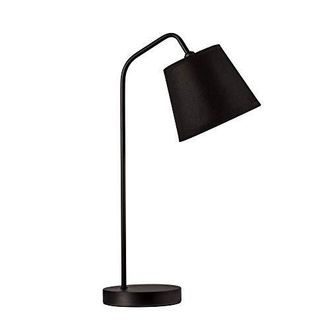 Pauleen 48082 True Elegance Lampe Max 20W E14 Bureau Noir Luminaire à Poser 230 V Métal/Tissu
