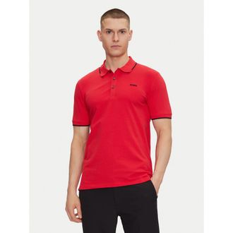 HUGO BOSS Poloshirt Dinoso222 50467344 Rot Slim Fit