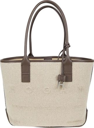 Hogan Femme, Sacs, Beige, Taille: ONE Size Address Shopping Piccola Tessuto